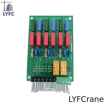 potain tower crane electrical card VAC x-14406-72 RCV block mc80 mc120