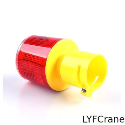 TOWER CRANE SOLAR WARNING LIGHT