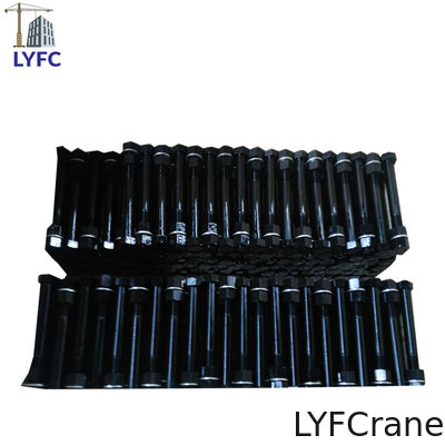 Tower Crane bolts , pin , hook and fish plate