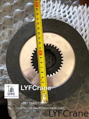 tower crane slewing and trolley brake disc motor brake disc