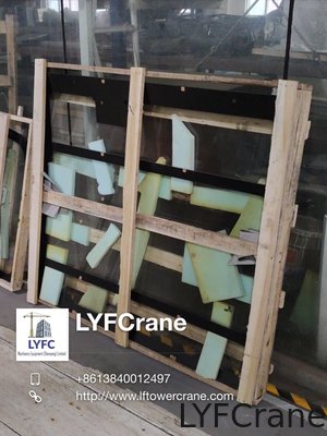 POTAIN tower crane spare parts cabin glass for potain yongmao scm sym tower crane