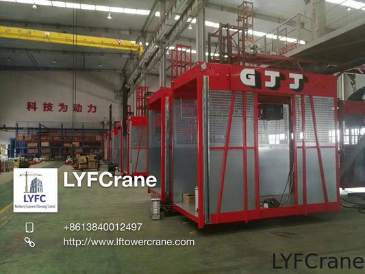 GJJ BAODA passenger hoist HOT SALE SC200 SC200/200 SINGLE CAGE DOUBLE CAGE