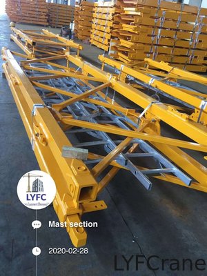 potain tower crane mast section S24 for MC80A MCT80 MC85 MCI85