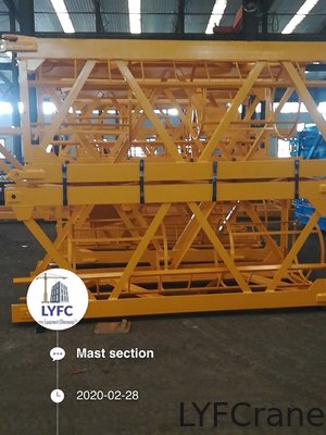 potain tower crane mast section S24 for MC80A MCT80 MC85 MCI85