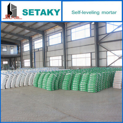 self-leveling compounds compatible with tile installation mortars