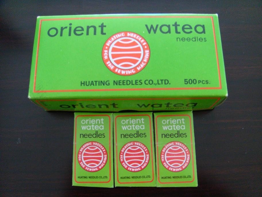Japanese Steel Accessories for Commercial Sewing Machine Needles ORIENT WATEA