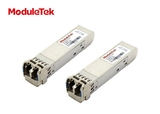 10G Sfp Gigabit Ethernet Module 1310nm LC Connectors 10km On SMF With DOM Function