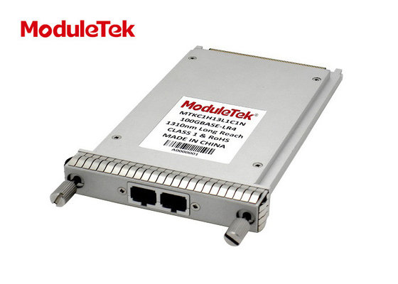Duplex LC 100GBASE - LR4 CFP Ethernet Optical Transceiver 10km SMF