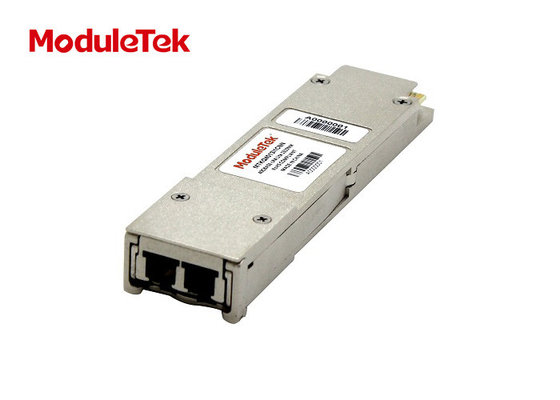 1310nm LC Connectors 40G QSFP Transceiver 2km SMF With DOM , Hot Pluggable