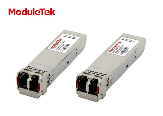 Dual LC 10 Gigabit DWDM SFP Transceiver Single Mode Fiber 40km ( ITU 100GHz Grid )
