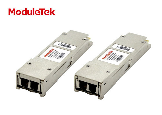 Ethernet DOM 100G QSFP28 Transceiver 2km Single Mode Fiber