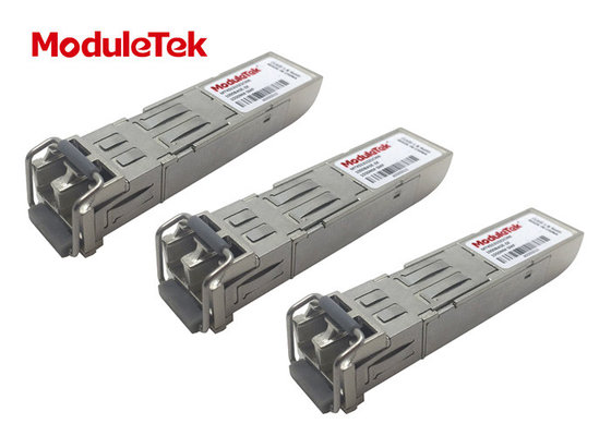 1550nm LC Connectors SFP Fiber Optic Transceiver 1000BASE - ZX  80km SMF