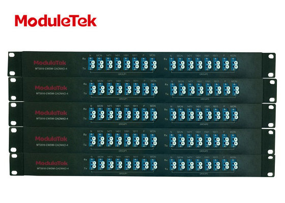 Optical MUX DEMUX MT2010-CWDM-OADM4D-X , Fiber Optic Mux