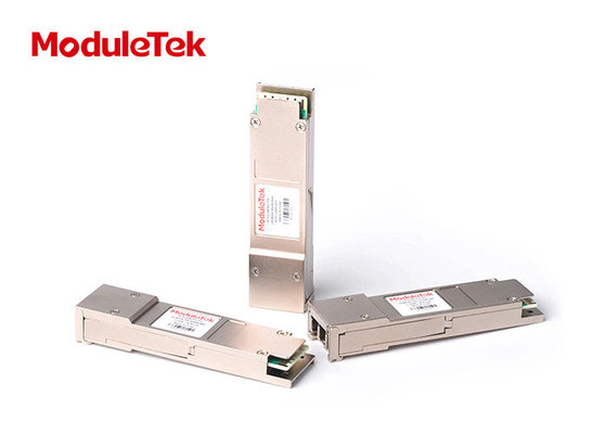 Ethernet DOM 100G QSFP28 Transceiver 2km Single Mode Fiber