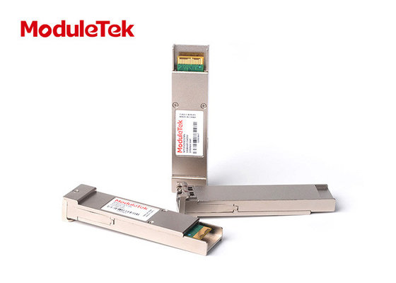 10 Gigabit XFP Optical Transceiver LC Connectors 1550nm Single Mode Fiber 80km