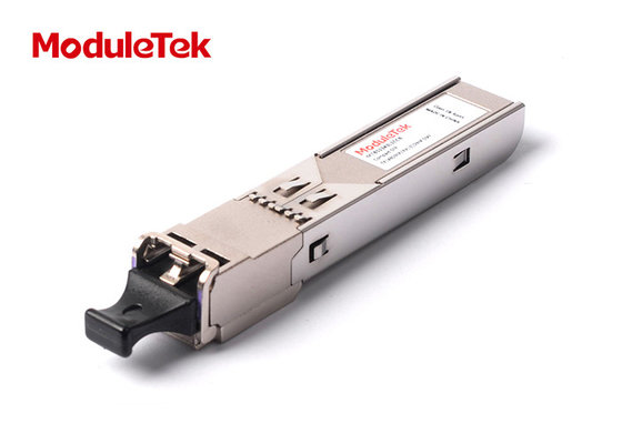 1.25G Compact SFP Optical Transceiver Tx1310nm / Rx1490nm 20km SMF with DOM