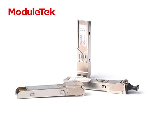 1.25G Compact SFP Optical Transceiver Tx1310nm / Rx1490nm 20km SMF with DOM