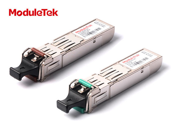 1550nm LC Connectors SFP Fiber Optic Transceiver 1000BASE - ZX  80km SMF