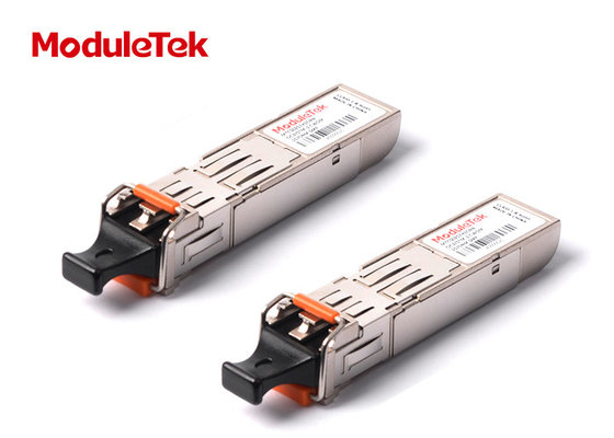 2FC / 1FC/ 1GE ZX SFP 1550nm Multi Mode Sfp Module LC Connectors 80km SMF