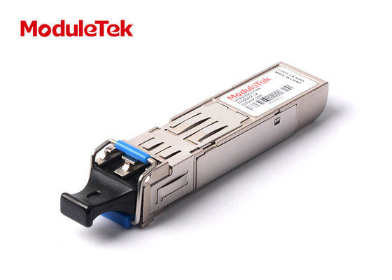 10km Dual LC SMF SFP Fiber Optic Transceiver 4 / 2 / 1G FC LW10 1310nm