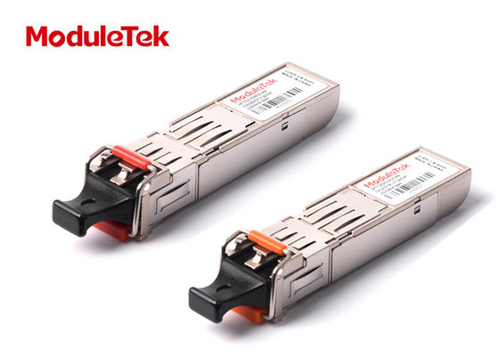 Fast Ethernet 1310nm SFP Module LC Connectors 15km over SMF DOM Support