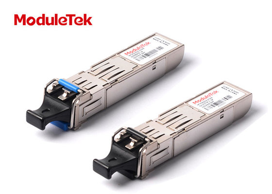 Fast Ethernet 1310nm SFP Module LC Connectors 15km over SMF DOM Support
