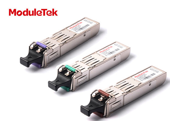 Dual LC Connectors 1310nm SFP Module Single Mode 15km with DOM