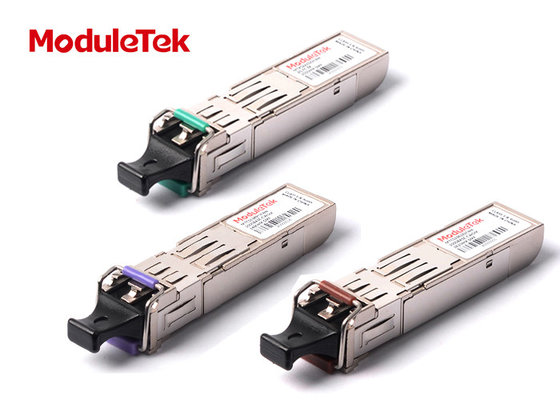 Hot pluggable SFP Module  LC Connectors 1310nm SMF 2km OC-12 / STM - 4 SR