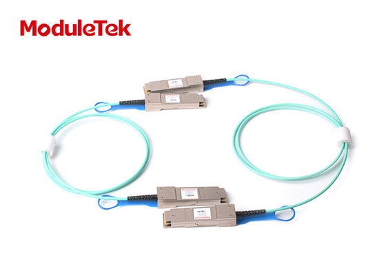 High Speed Ethernet And Infiniband QDR Qsfp Optical Cable 4x10G