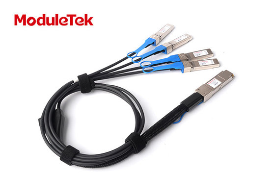 100GBASE - CR4 Direct Attached Cable 10m 100G QSFP28 To 4x25G SFP28
