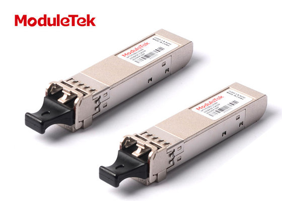1550nm SFP+ Optical Transceiver LC Connectors 40km SMF for FC LR ER