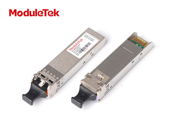 10G Sfp Gigabit Ethernet Module 1310nm LC Connectors 10km On SMF With DOM Function