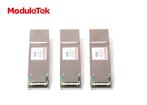 SR4 850nm MPO Connector 100G QSFP28 Transceiver 100m MMF 4x25Gbps