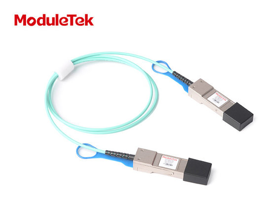 100G Active Optical Cable 100m 100G QSFP28 to 100G QSFP28 Quadwire
