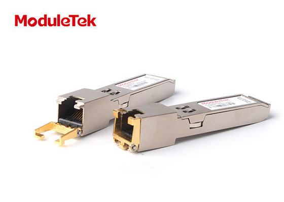 RoHS SFP Rj45 Transceiver / Copper Sfp Transceiver For 1.25 GBd Gigabi