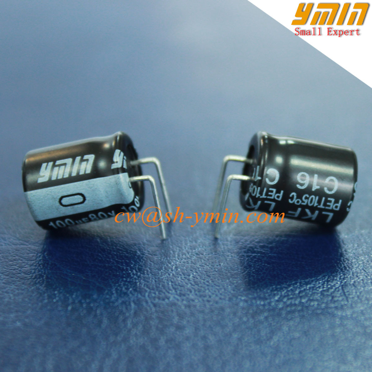 100uF 80V LED Capacitor Radial Aluminum Electrolytic Capacitor for LED Outdoor Light  and General Purpose