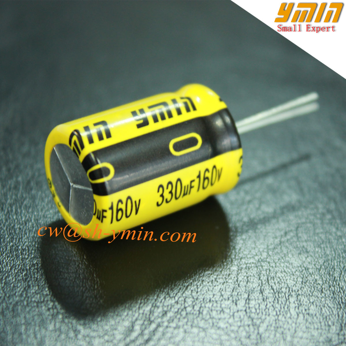 160V 330uF 18x31.5 Capacitor GP Series 105°C 4,000 ~ 6,000 Hours Radial Aluminum Electrolytic Capacitor RoHS