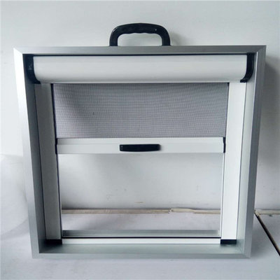Manual style rolling up Fiberglass fly screen for window screen