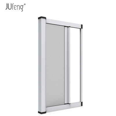Aluminum Frame Fiberglass Retractable Fly Insect Screen Window