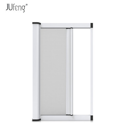 Aluminum Frame Fiberglass Retractable Fly Insect Screen Window