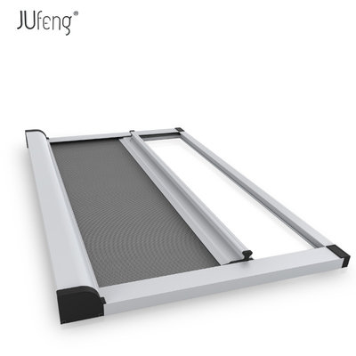 Aluminum Frame Fiberglass Retractable Fly Insect Screen Window