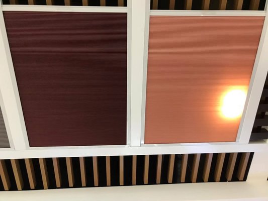 European style honeycomb blind motorized skylight pleated blinds for Green house