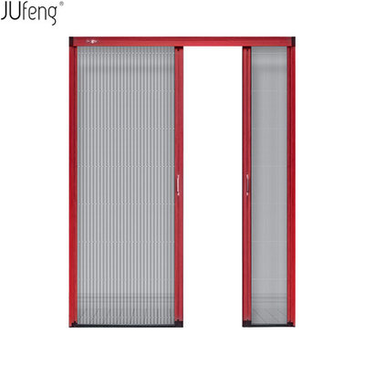 Superior Quality Aluminium Trackless Insect Repellent Screen Door for Wholesale