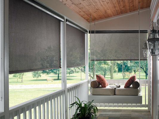 Hot sale Manual kit Semi blackout fabric roller blind with chain rope