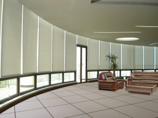 Anti Uv blackout fabric sunshade manual roller curtain blinds