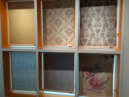 100% blackout sunshade fabric retractable blinds curtain with chain