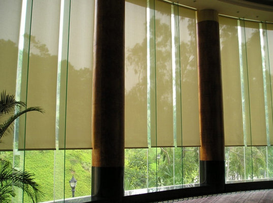 Standard custom horizontal sunscreen roller blinds for home decoration