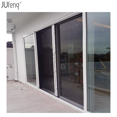 Easy removable durable anti - bug Pleated screen door ( window )