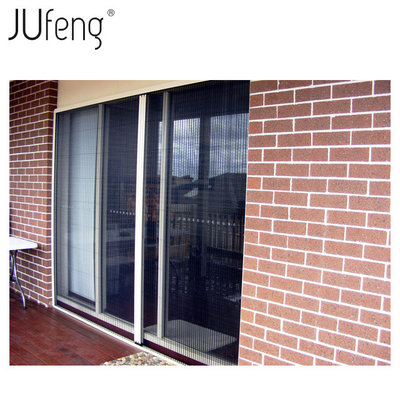 Easy removable durable anti - bug Pleated screen door ( window )