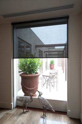 Hot sale anti UV sunscreen vertical roller blind for window decoration
